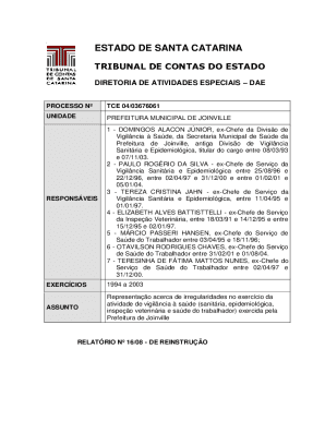 Preenchível Disponível consulta tce sc gov ESTADO DE SANTA CATARINA ...