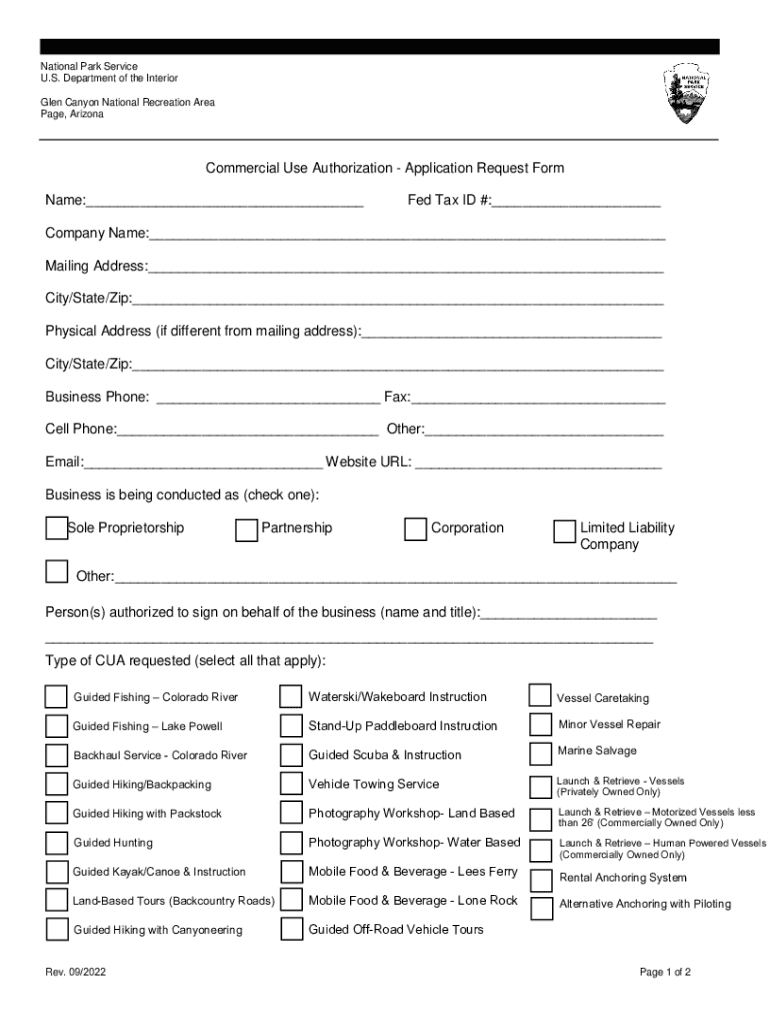 Fillable Online CUA-Application-Request-Form20220908.pdf Fax Email Print - pdfFiller