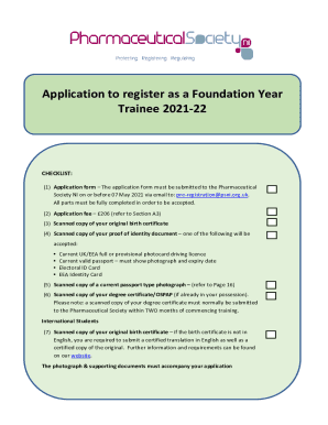 Fillable Online Applying for the foundation training schemeGeneralCA ...