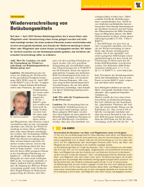 Ausfüllbar Online 5c BtMVV Verschreiben fr Patienten in Alten - Buzer ...