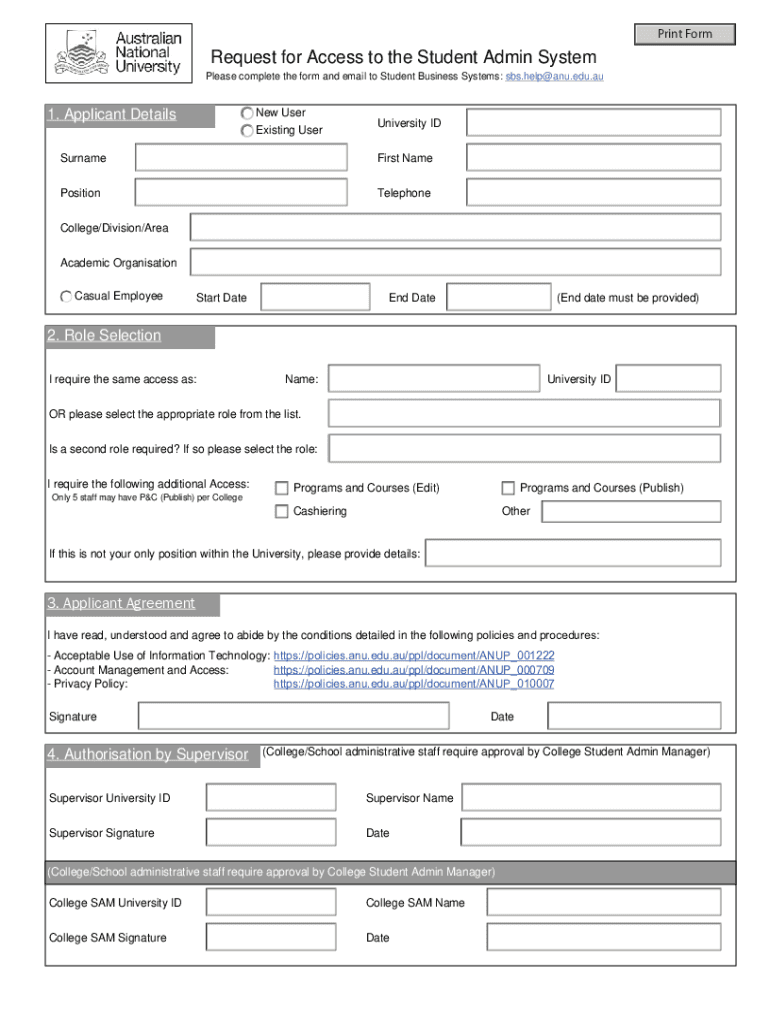 Fillable Online registrar.northeastern.eduwp-contentuploadsBanner Student System Access Request ...