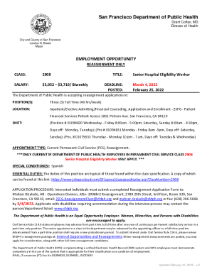 Fillable Online Senior Hospital Eligibility Worker Fax Email Print ...