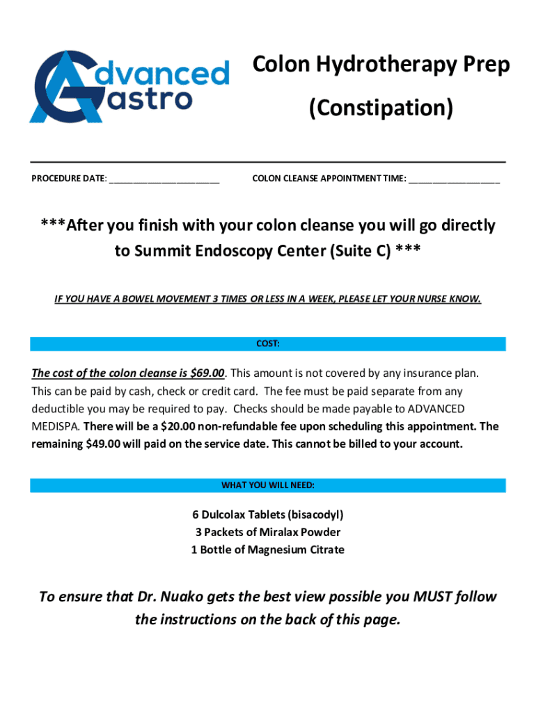 Fillable Online How you can make colonoscopy prep easier - Harvard ...