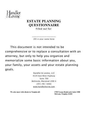 Fillable Online 6 Estate Planning Must-Haves - InvestopediaFree estate planning documents, fill ...