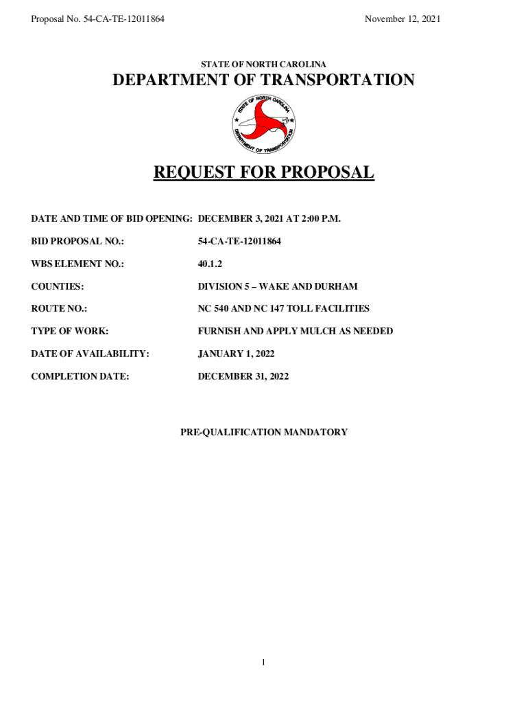 Fillable Online Request for Proposals Phase 2 Transit and Shuttle Bus ...