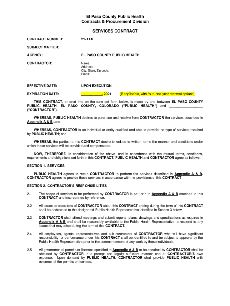 Fillable Online Attachment-5.-EPC-Public-Health-Services-Contract.pdf Fax Email Print - pdfFiller