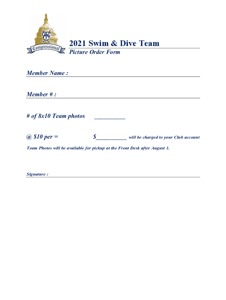 Fillable Online Maryville High School Swim Team - Team Registration ...