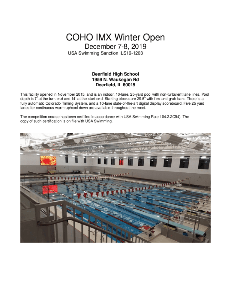 Fillable Online Palatine Swim Team - TeamUnify Fax Email Print - pdfFiller