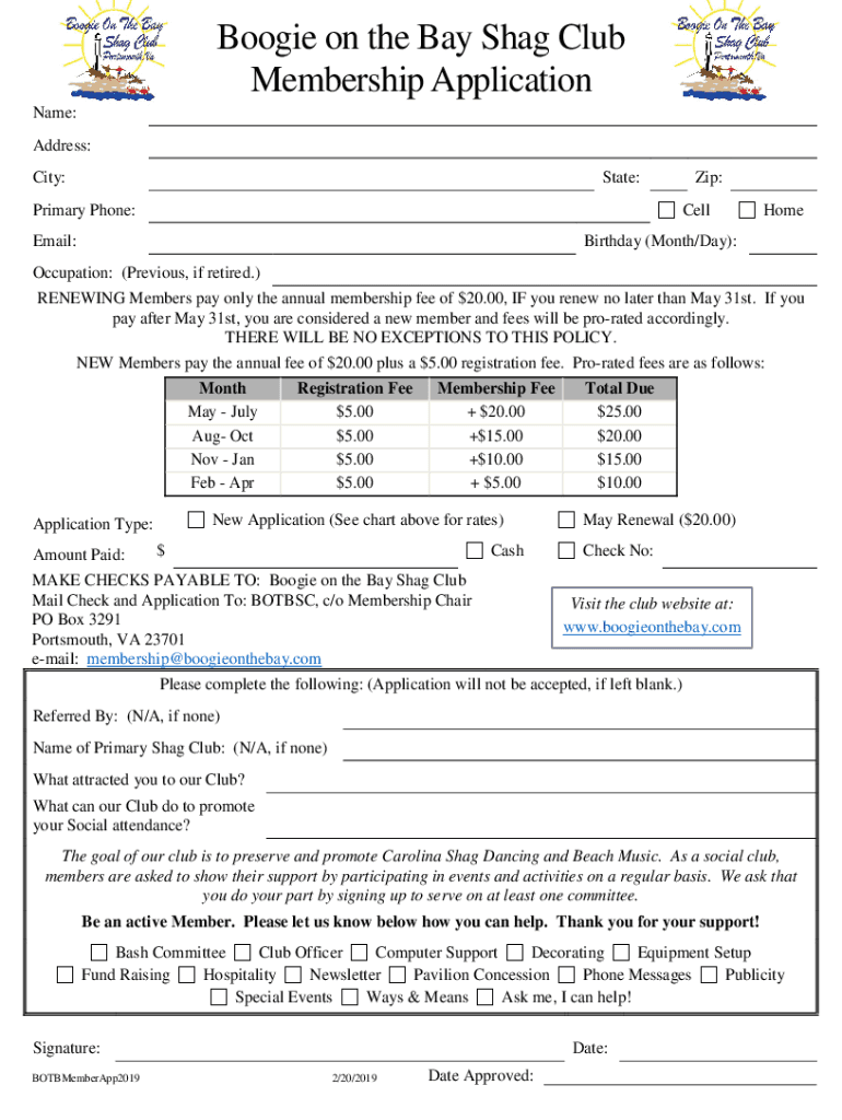 Fillable Online events.r20.constantcontact.comregistereventBoogie on the Bay Shag Club New ...