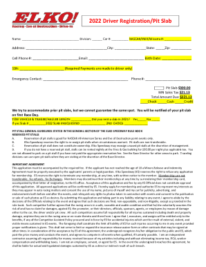 Fillable Online www.nascarmembers.comapply Apply for a License - NASCAR ...