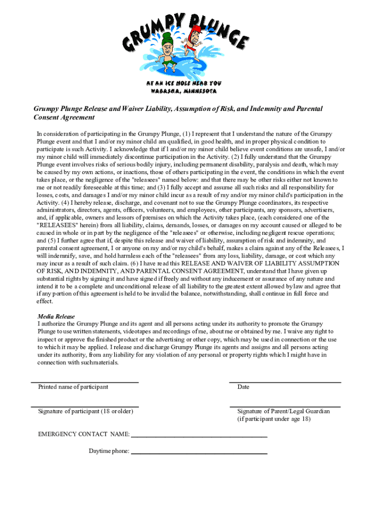 Fillable Online GP Waiver Form.docx Fax Email Print - pdfFiller