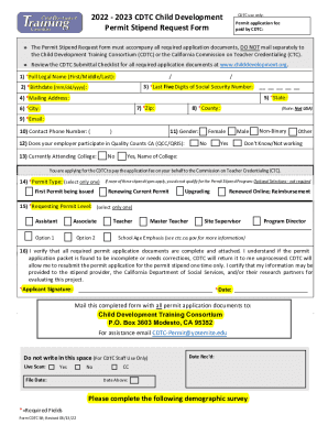 Fillable Online www.childdevelopment.org docs default-source2022-2023 ...