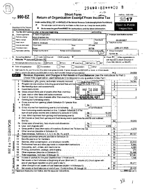 Fillable Online 2021 Form 990-EZ - IRS tax forms990 Finder Research and ...