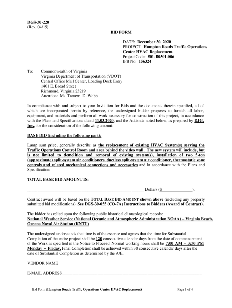 Fillable Online www.gppb.gov.phassetsformsBID FORM - Government ...