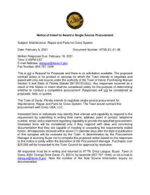 Fillable Online Sole and Single Source Form Ovivo signed 011221.pdf Fax ...