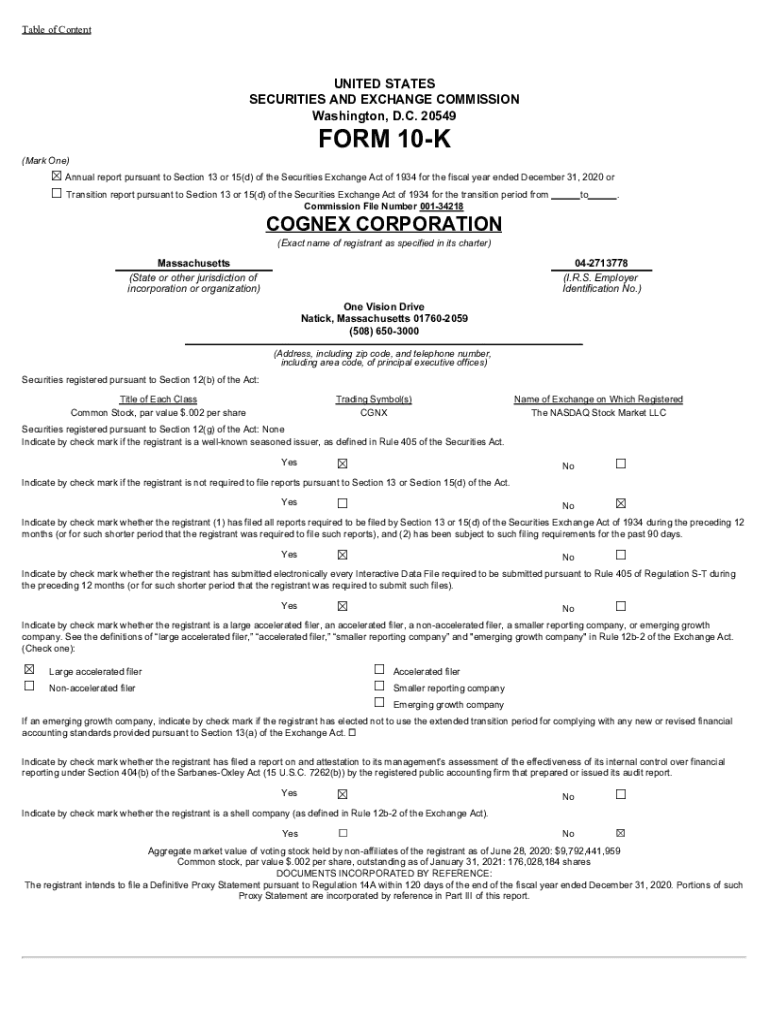 Fillable Online 0000851205-21-000005. 10-K Fax Email Print - pdfFiller