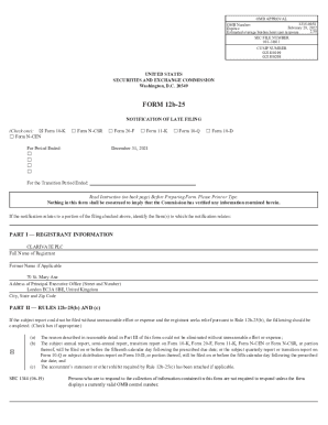 Fillable Online FORM 12b-25 - cloudfront.net Fax Email Print - pdfFiller