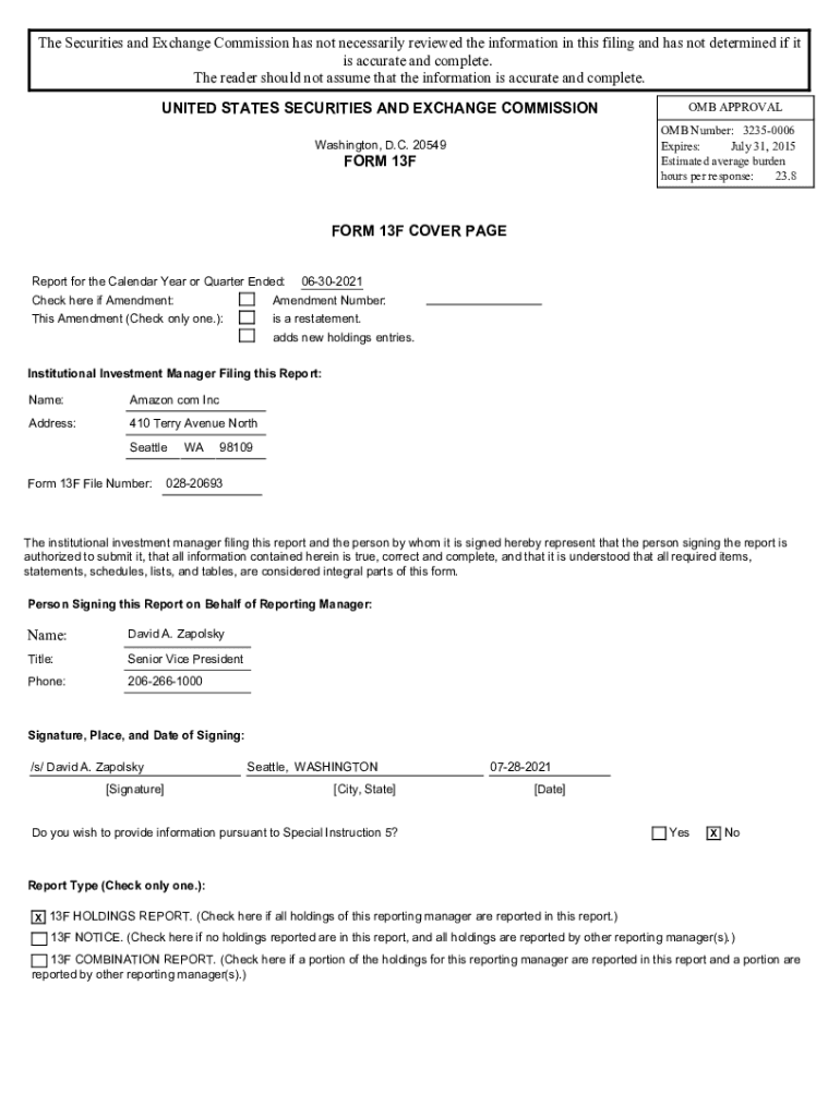 Fillable Online Form 13F - cloudfront.net Fax Email Print - pdfFiller