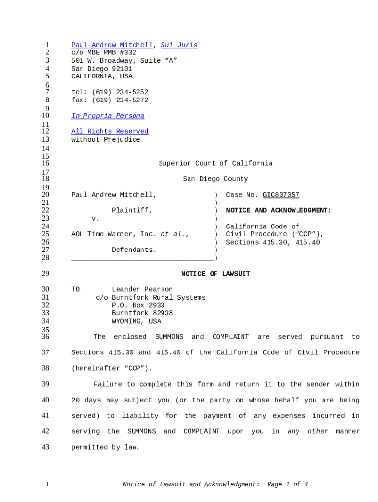 SECOND MOTION FOR MANDATORY JUDICIAL NOTICE, BY AFFIDAVIT - Supreme Law ...