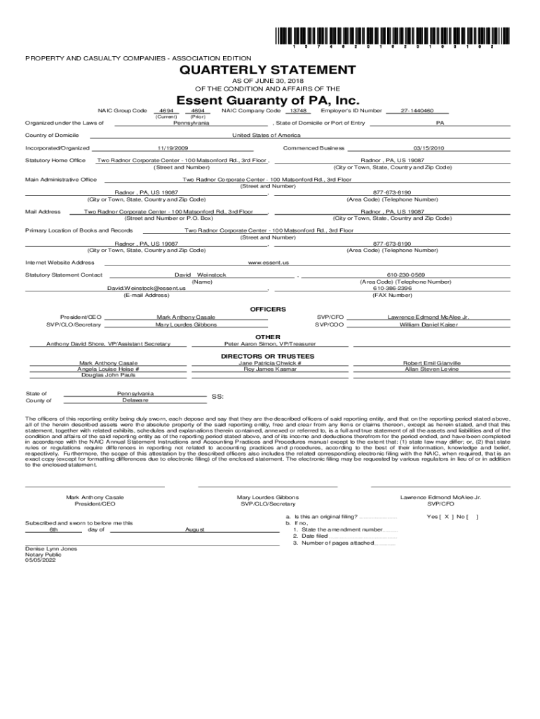 Fillable Online ocs.pr.govreguladosINformes AnualesANNUAL STATEMENT - OCS Fax Email Print ...
