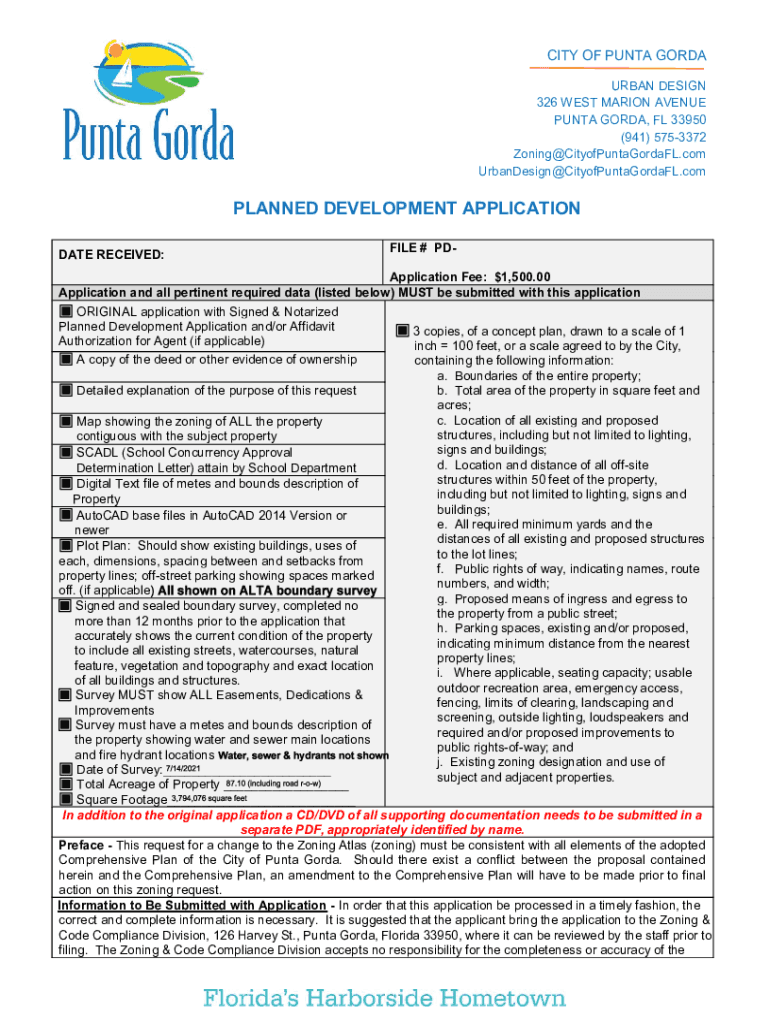 Fillable Online Jones Loop PD Application.8.4.21.pdf Fax Email Print ...