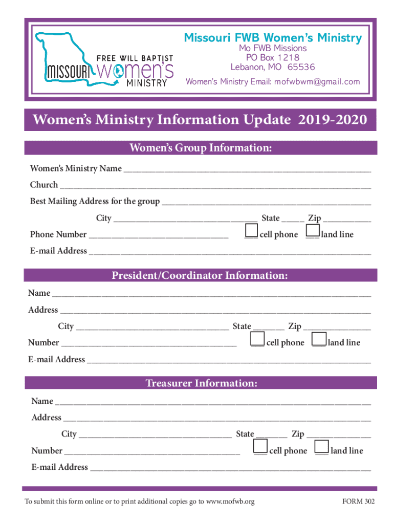 Fillable Online Free Methodist Church USA - Let There Be Light Fax ...