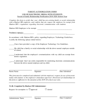 Fillable Online FREE 7+ Sample Parental Authorization Forms in PDFMS ...