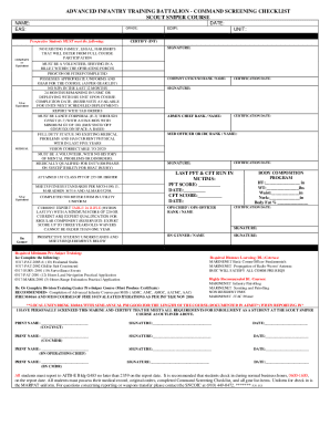 Fillable Online www.coursehero.comfile103514450SCOUT SNIPER EMPLOYMENT ...