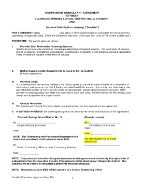 Contract Number or Control Number Doc Template | pdfFiller