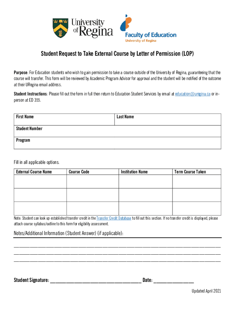 Fillable Online fccs.ok.ubc.caformsletter-of-permission-lopLetter of ...