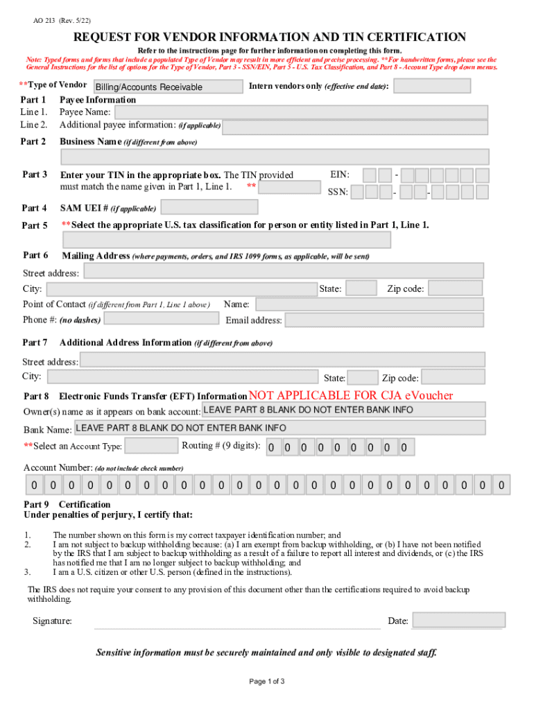 Fillable Online www.rib.uscourts.govsitesdefaultAO 213 (Rev. REQUEST ...