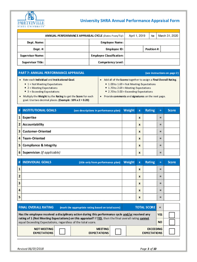 Fillable Online www.coursehero.comPM-Appraisal-Form-SHRAdocxPM ...