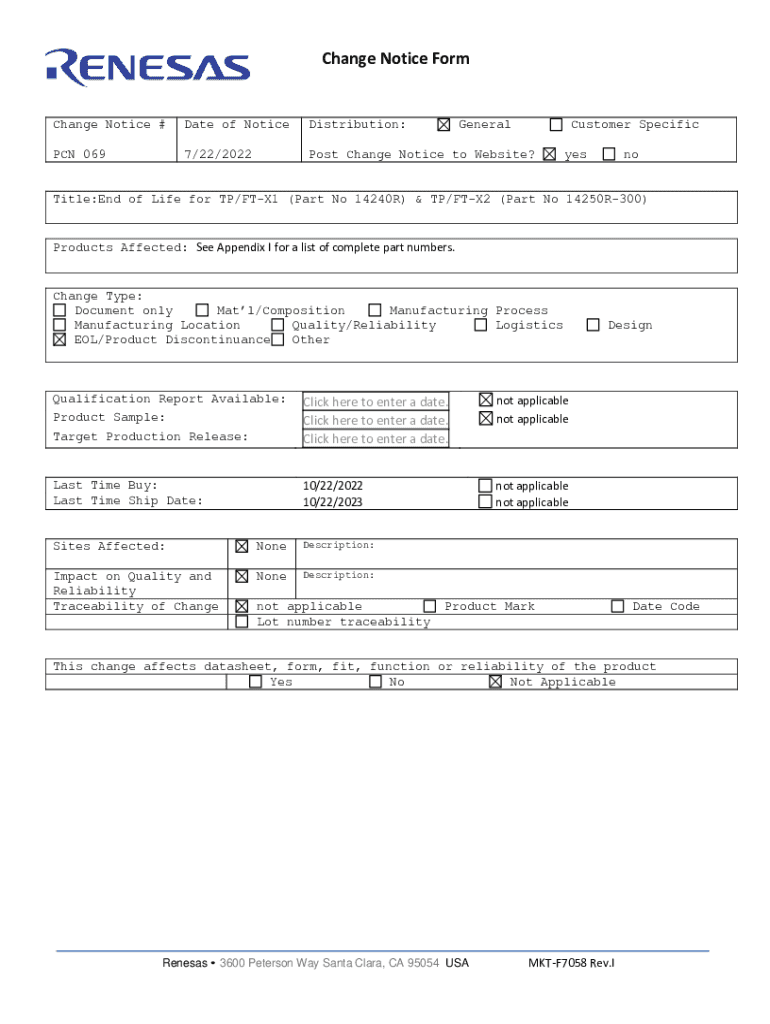 Fillable Online www.wordtemplates4u.orgpolicy-change-noticePolicy ...