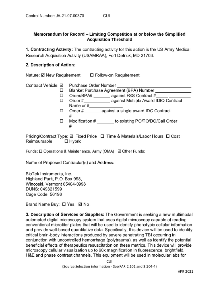 Fillable Online Federal Acquisition Regulation: Increased Micro ...