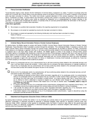 Fillable Online Contractor Certification Form includes Buy America Fax ...