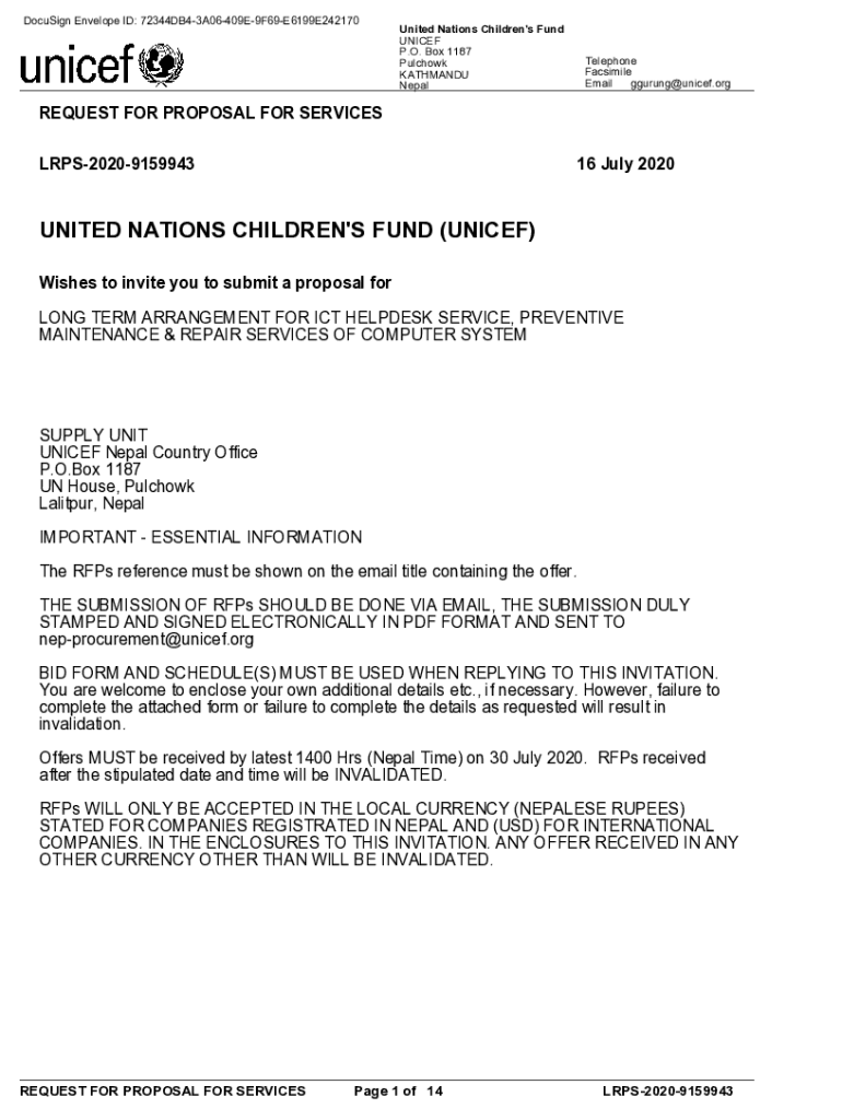 Fillable Online www.unicef.org nepal mediaUNITED NATIONS CHILDREN'S ...