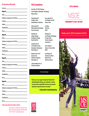 Fillable Online www.golfspan.comtips-guidesfoursome-golf-formatFoursome ...