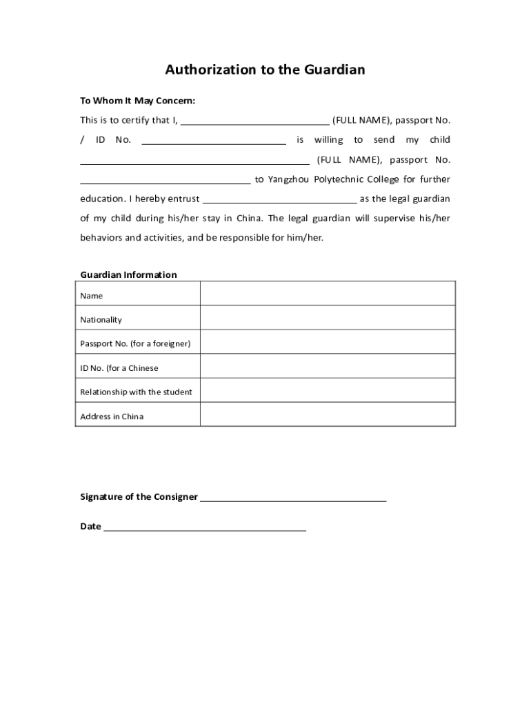 Fillable Online Sample Authorization Letter to Claim (Passport, Money, ID) Fax Email Print ...