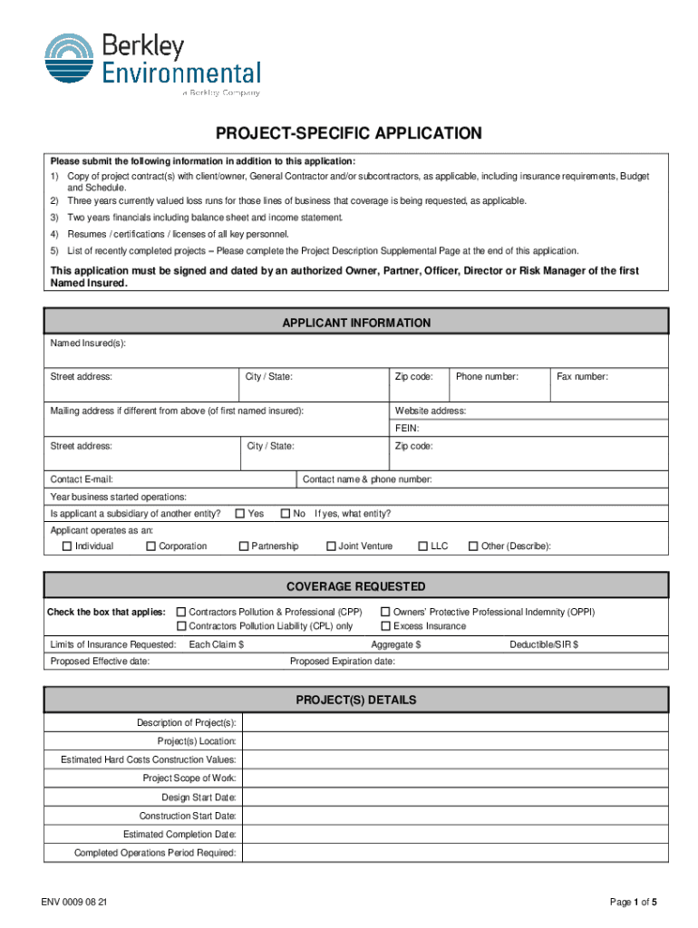 Fillable Online Project Requirements: Project Application Submission -BuildingsProject ...