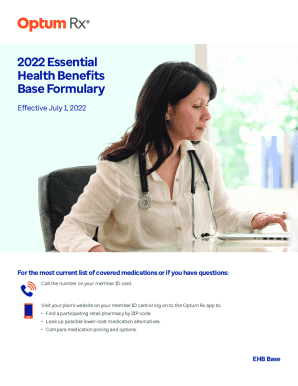 Fillable Online professionals.optumrx.comcontentdam2022 Essential ...
