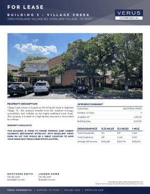 Fillable Online Multi-Tenant Lease Brochure - LoopNet.com Fax Email ...