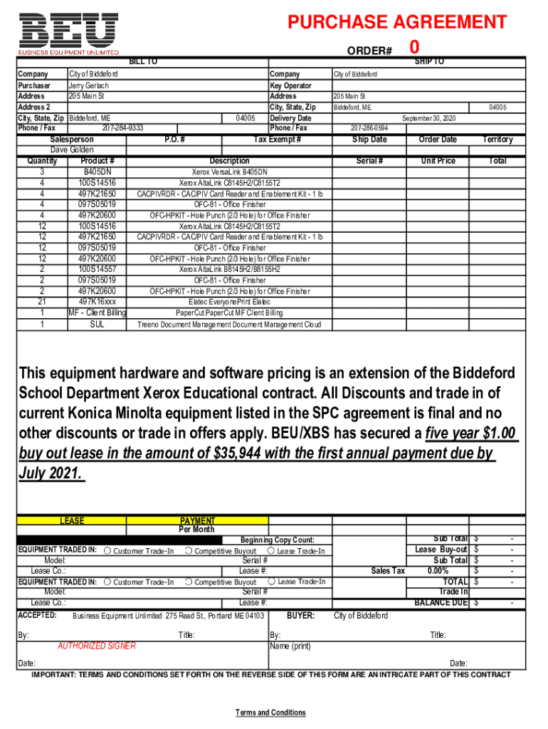 Fillable Online 20+ Purchase and Sale Agreement Templates in MS ...