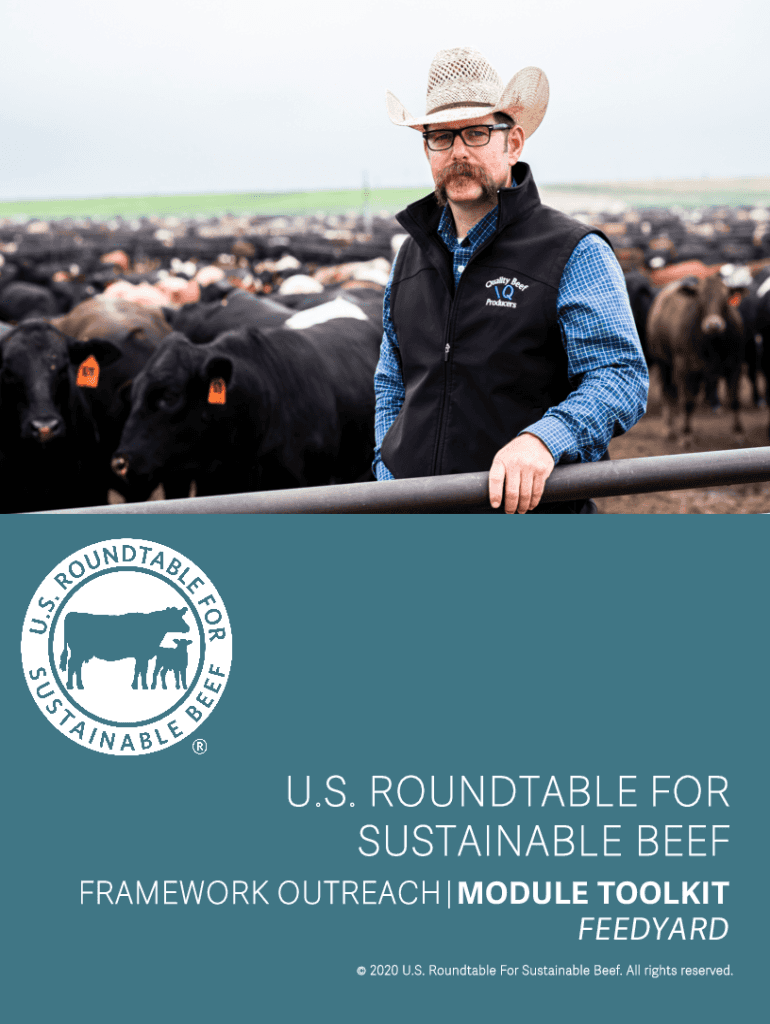 Fillable Online U.S. Roundtable for Sustainable Beef adopts industry ...