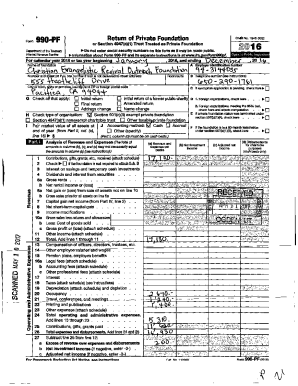 Fillable Online Information about Form 990-PF and its separate ...