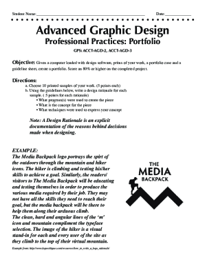 Fillable Online Graphic Design Graduate Program Quick and Easy Solution ...