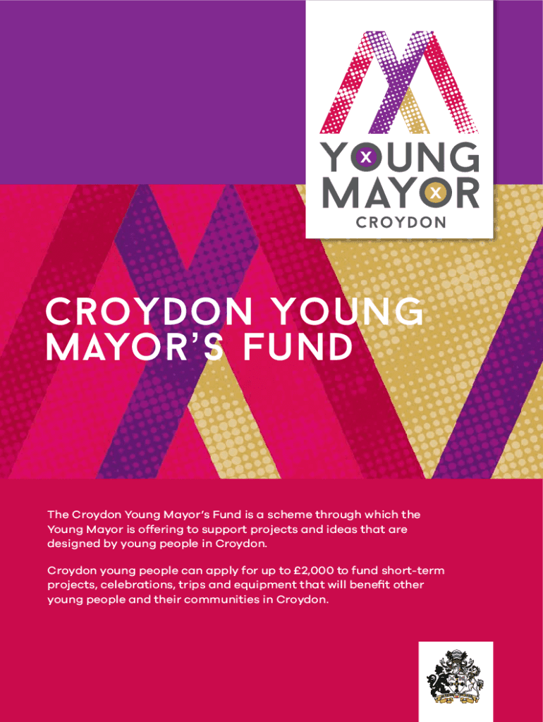 Fillable Online funding application form - Croydon Council Fax Email ...