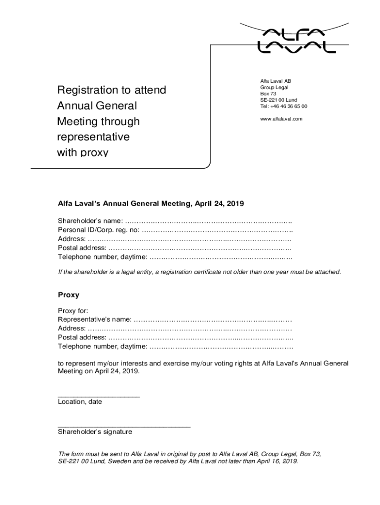 Fillable Online www.alfalaval.com globalassets documentsAlfa Laval ...