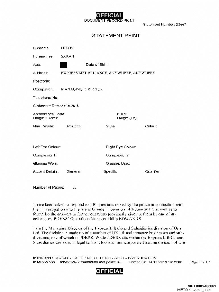 Fillable Online Official Driving Record - Louisiana Office of Motor ...