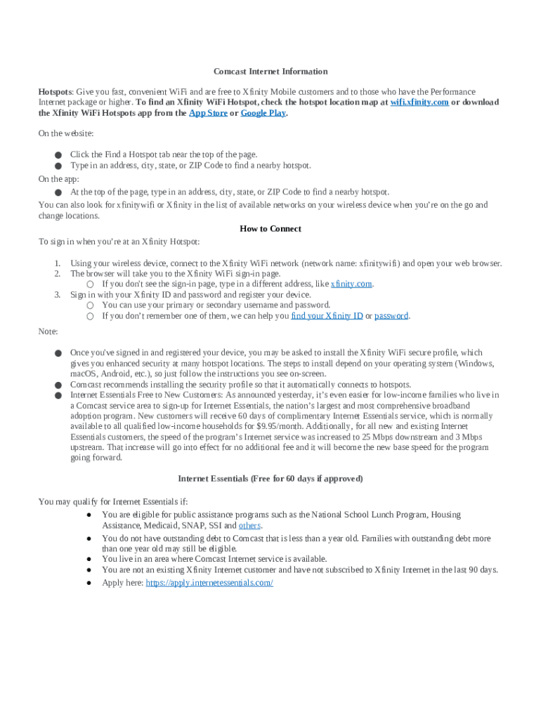 Xfinity WiFi Hotspots OverviewXfinity - Xfinity Help & Support Doc ...