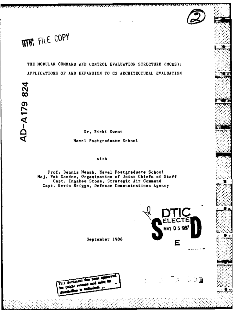 Fillable Online The Modular Command and Control Evaluation Structure ...